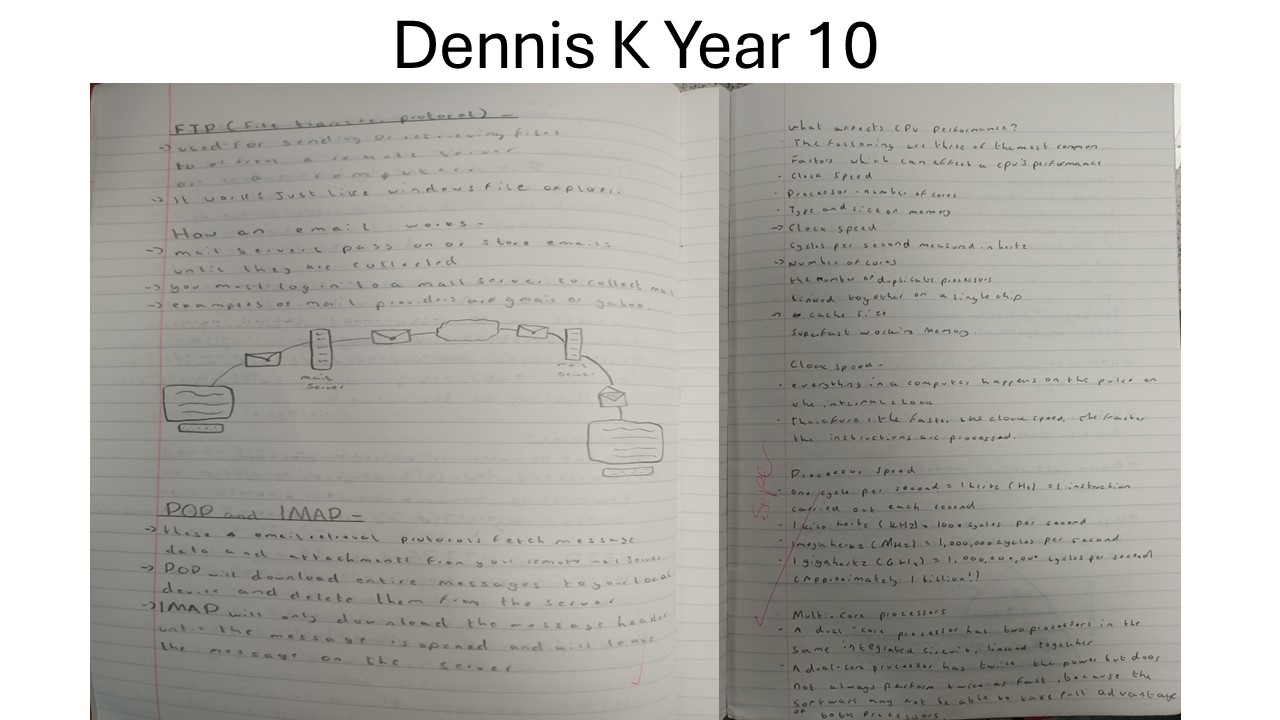 Computer Science Year 10 WOW work – Westhoughton High School